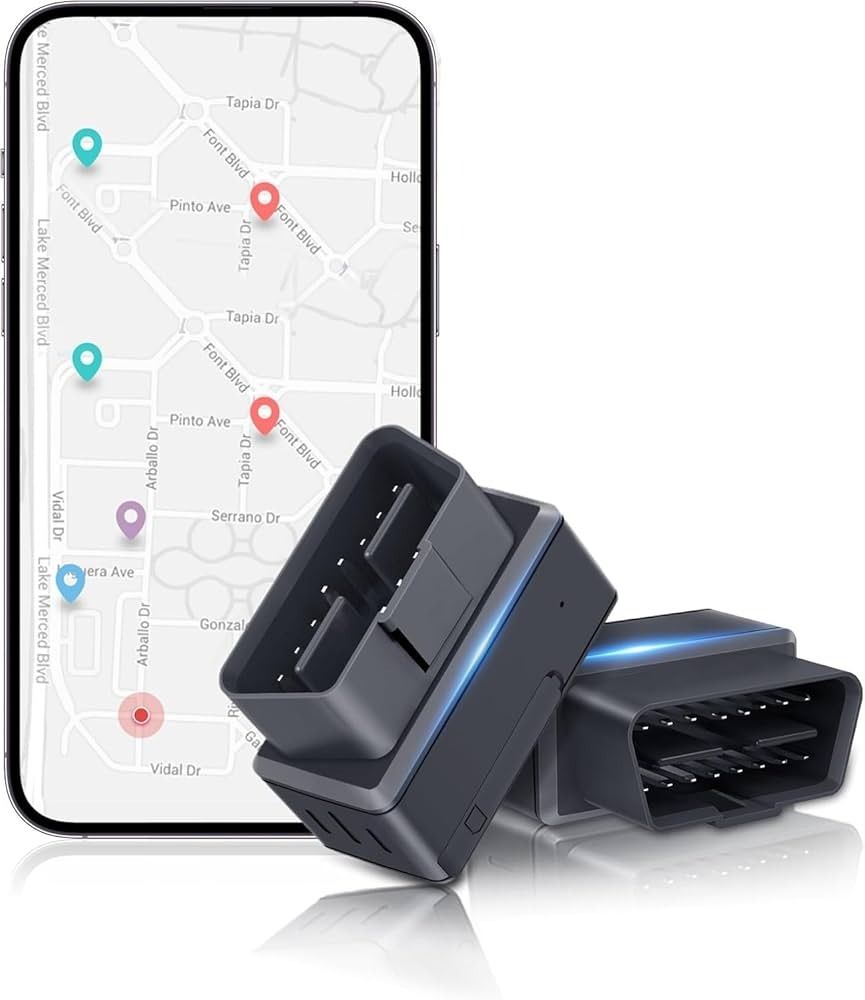 4G LTE OBD GPS Tracker for Vehicles, Cars, Bikes, Real-time Location, Route History, Geofence ...