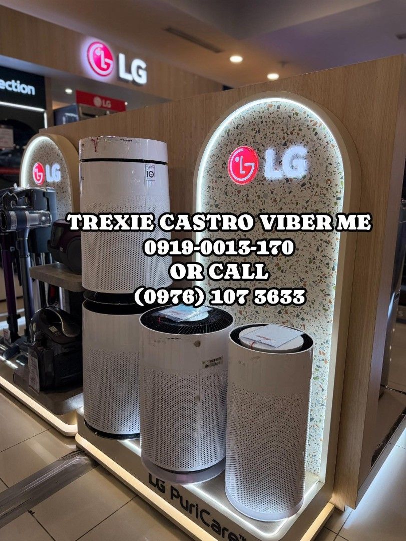 🟩 LG PURICARE AIR PURIFIER and AEROTOWER AIR PURIFYING FAN 🟩 LG ...