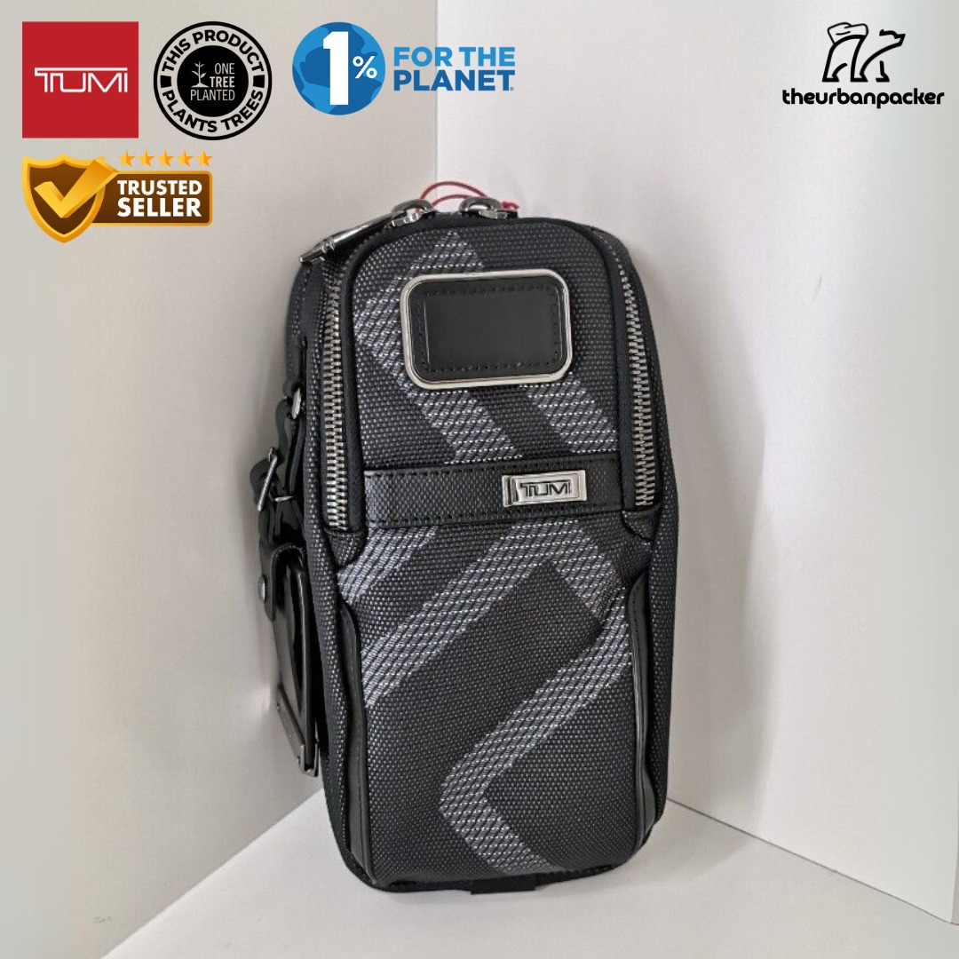 🌟 REFLECTIVE EDITION! 🌟 TUMI Alpha Compact Sling Bag "Reflective Tumi ...