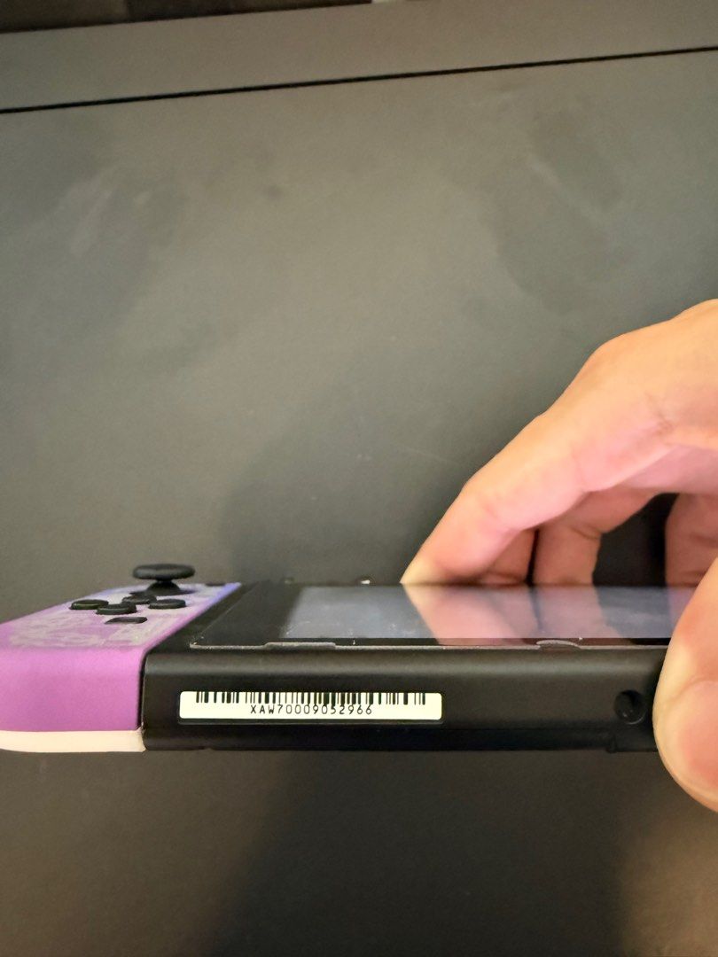 🔥 Unpatched $128 Nintendo Switch Console + Purple and Yellow Controller ...