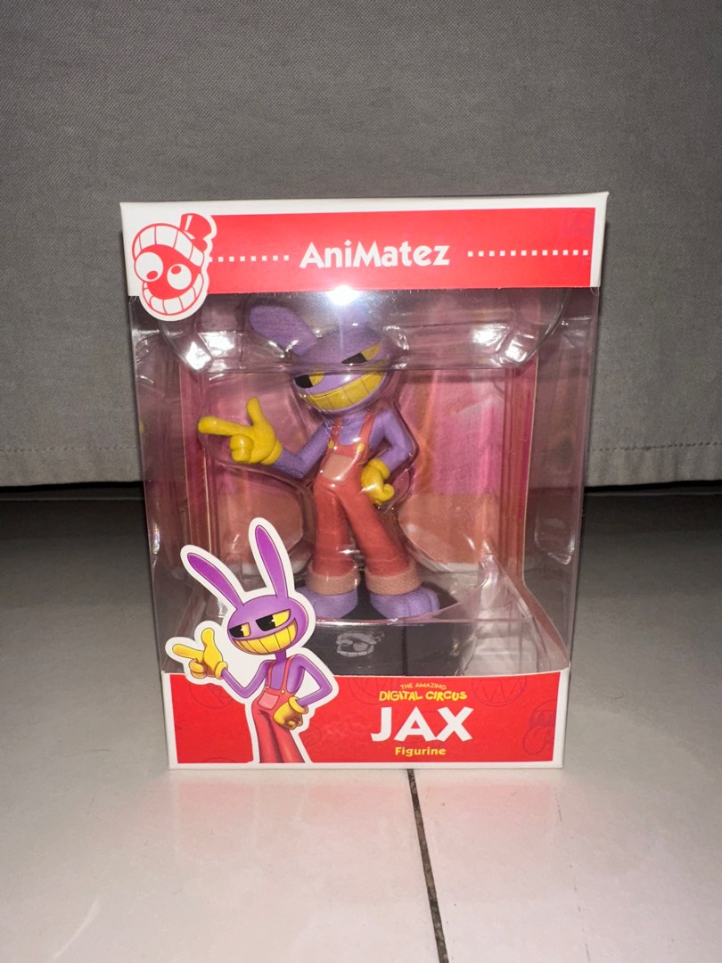 AniMatez The Amazing Digital Circus Jax Figurine - Glitch Animations ...