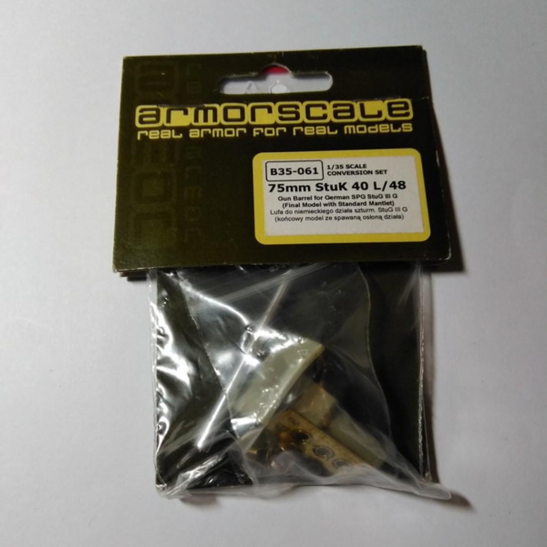 Armorscale 1/35 75mm StuK 40 L/48 #B35-061, 興趣及遊戲, 玩具 & 遊戲類 - Carousell