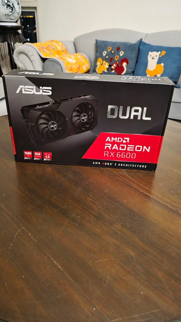 ASUS AMD Radeon RX 6600 8GB Graphics Card (Dual Series), Computers ...