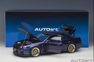 1/18 Autoart Nismo Nissan Skyline GT-R R34 Z-Tune Midnight Purple, Hobbies & Toys, Toys & Games ...