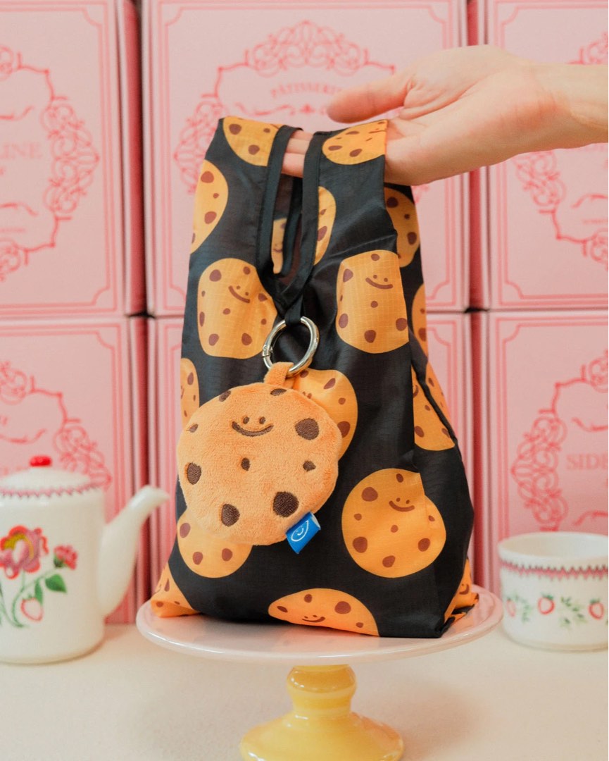 BNIP Sidersonline Cookie Plushie Reusable Nylon Small Bag, Women's ...