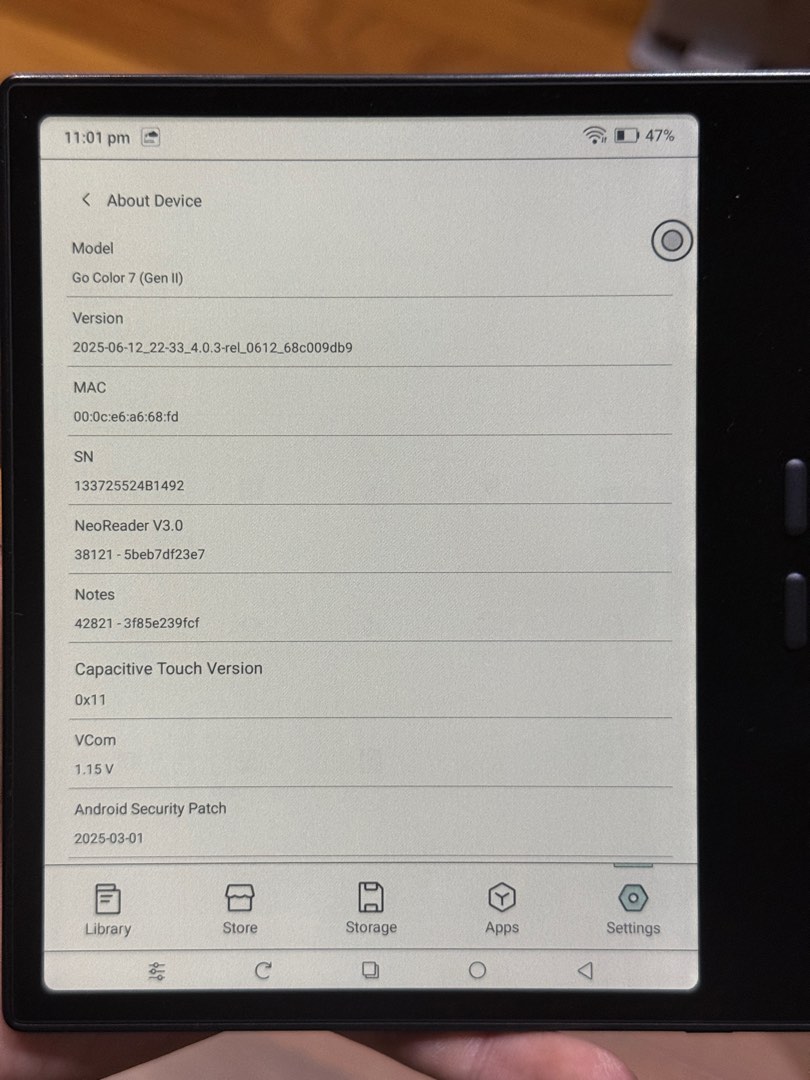 BOOX Go Color 7 (Gen II) E-reader, Mobile Phones & Gadgets, E-Readers ...