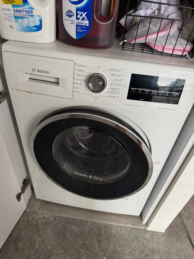 Bosch Wash & Dry Washing Machine, TV & Home Appliances, Washing ...