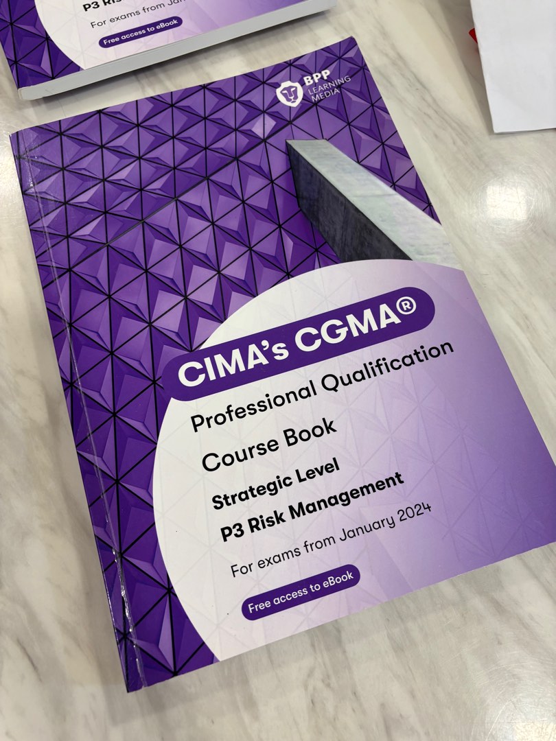 BPP CIMA CGMA P3 Course Book and Exam Kit, Hobbies & Toys, Books ...