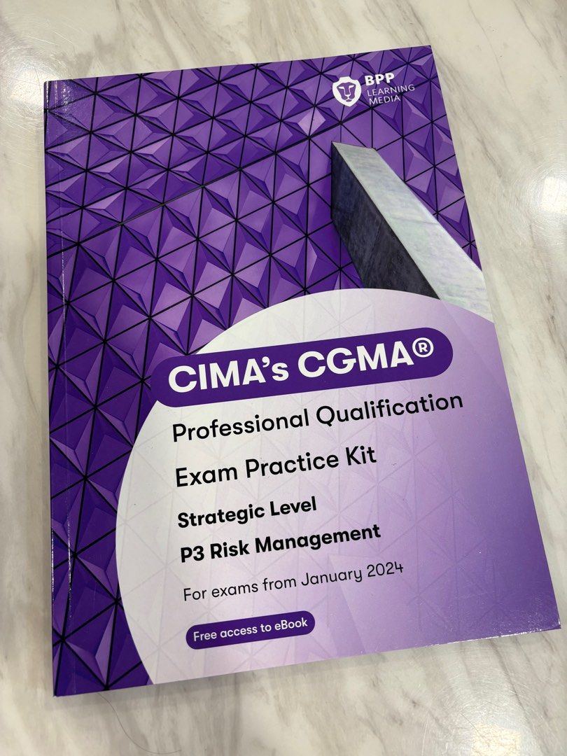 BPP CIMA CGMA P3 Course Book and Exam Kit, Hobbies & Toys, Books ...