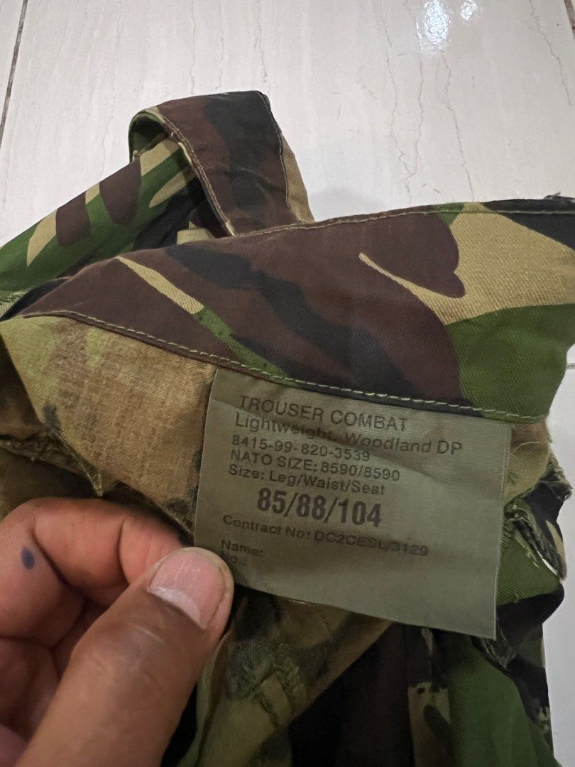 British army dpm lightweight (issue), Men's Fashion, Activewear on ...