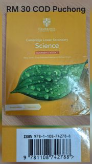 Cambridge Lower Secondary Science Learner's Book 8, Hobbies & Toys ...