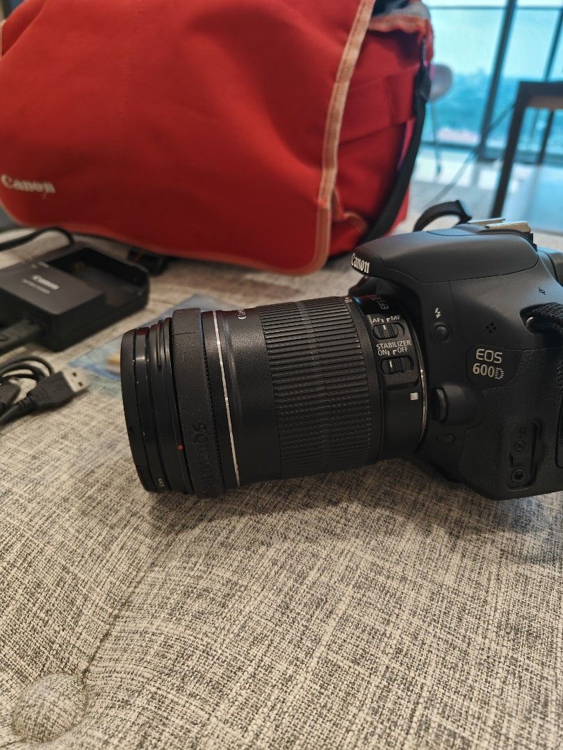 Canon EOS 600D DSLR Camera with Lenses, Photography, Cameras on Carousell