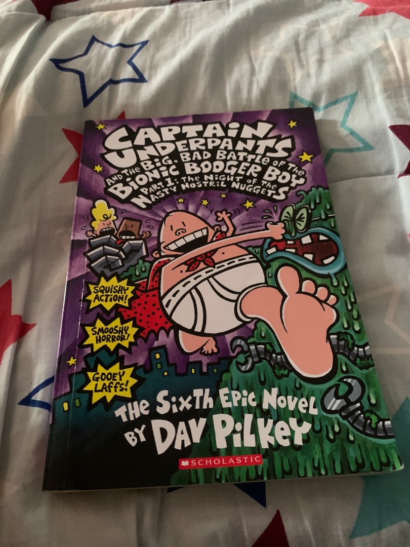 Captain Underpants Book Set by Dav Pilkey, Hobbies & Toys, Books ...