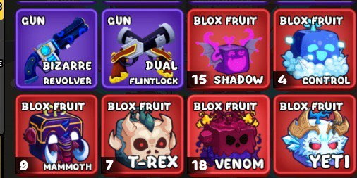 Blox Fruits - Various Fruits Available, Video Gaming, Gaming ...