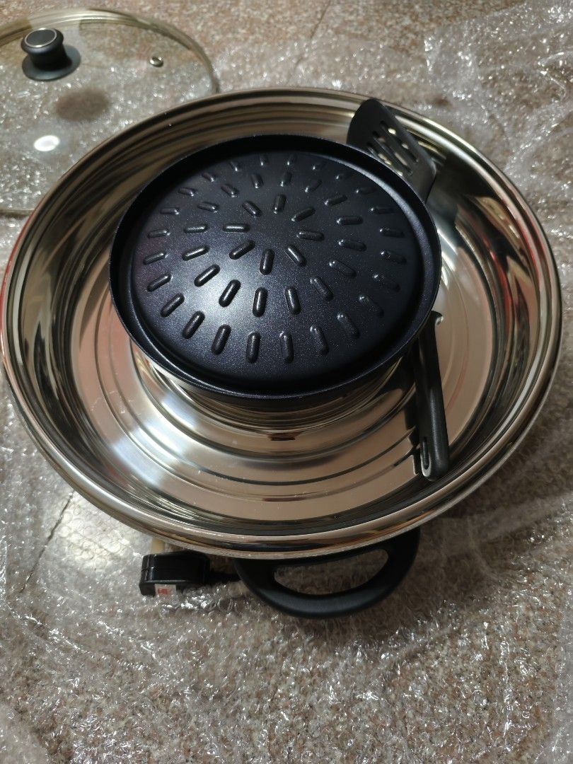 EuropAce Electric Hotpot and BBQ Grill, TV & Home Appliances, Kitchen Appliances, BBQ, Grills ...