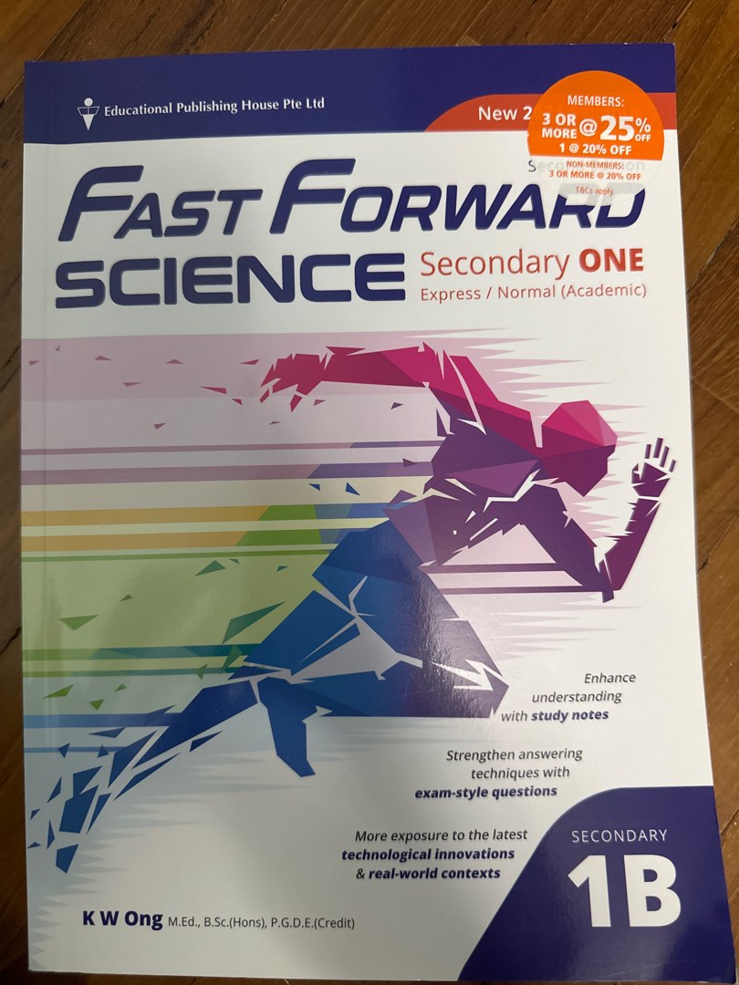 Fast Forward Science Secondary 1B Textbook, Hobbies & Toys, Books ...