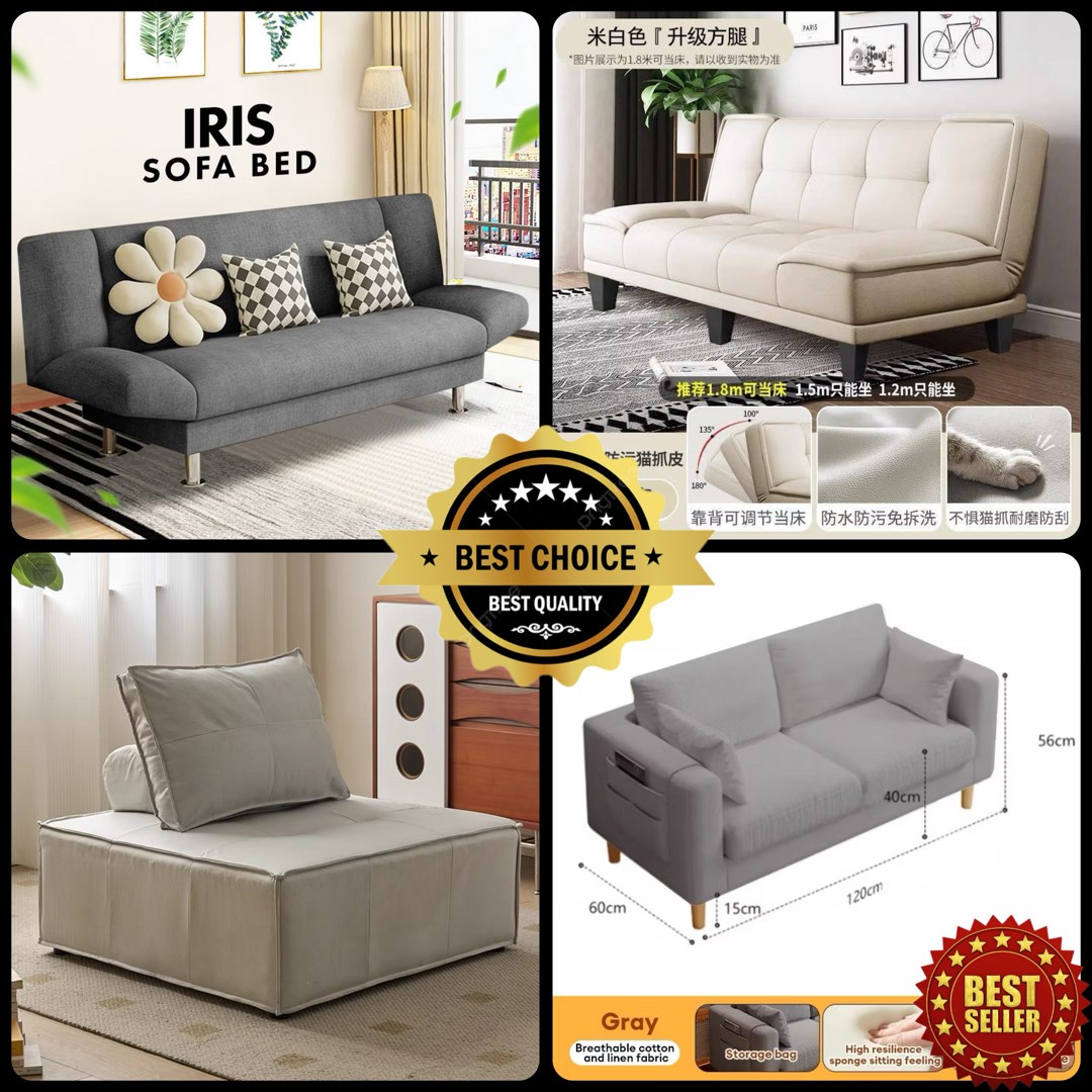 Fast Selling Sofas 1/2/3/4 Seater Sofas With Foldable Bed Sofa Latest ...