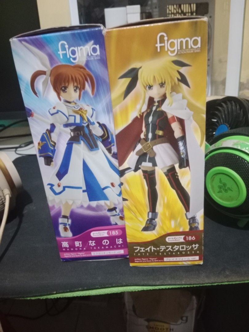 Figma Nanoha Takamachi & Fate Testarossa (shf), Hobbies & Toys ...