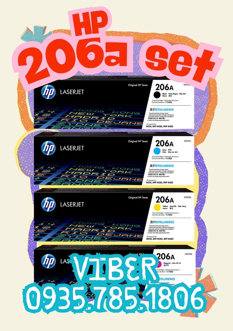 FOR SALE ONHAND! HP 206A Black Original LaserJet Toner Cartridge W2110A ...