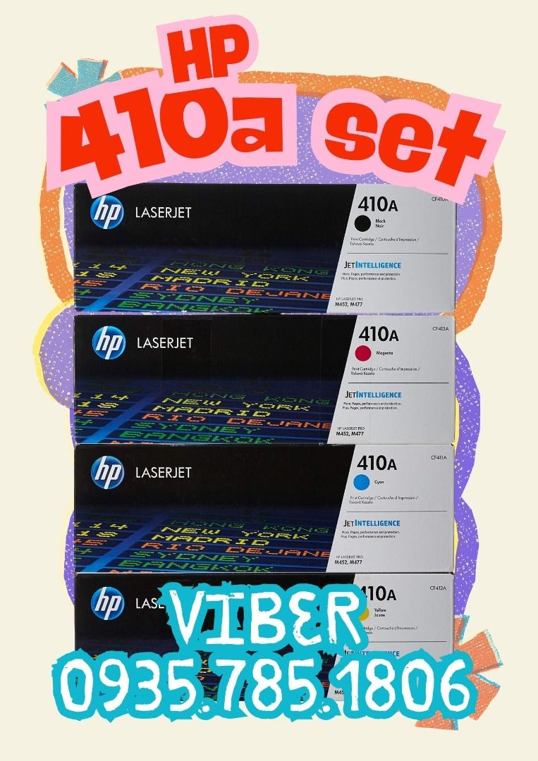 FOR SALE ONHAND! HP 410A (CF410A) BLACK ORIGINAL LASERJET TONER ...