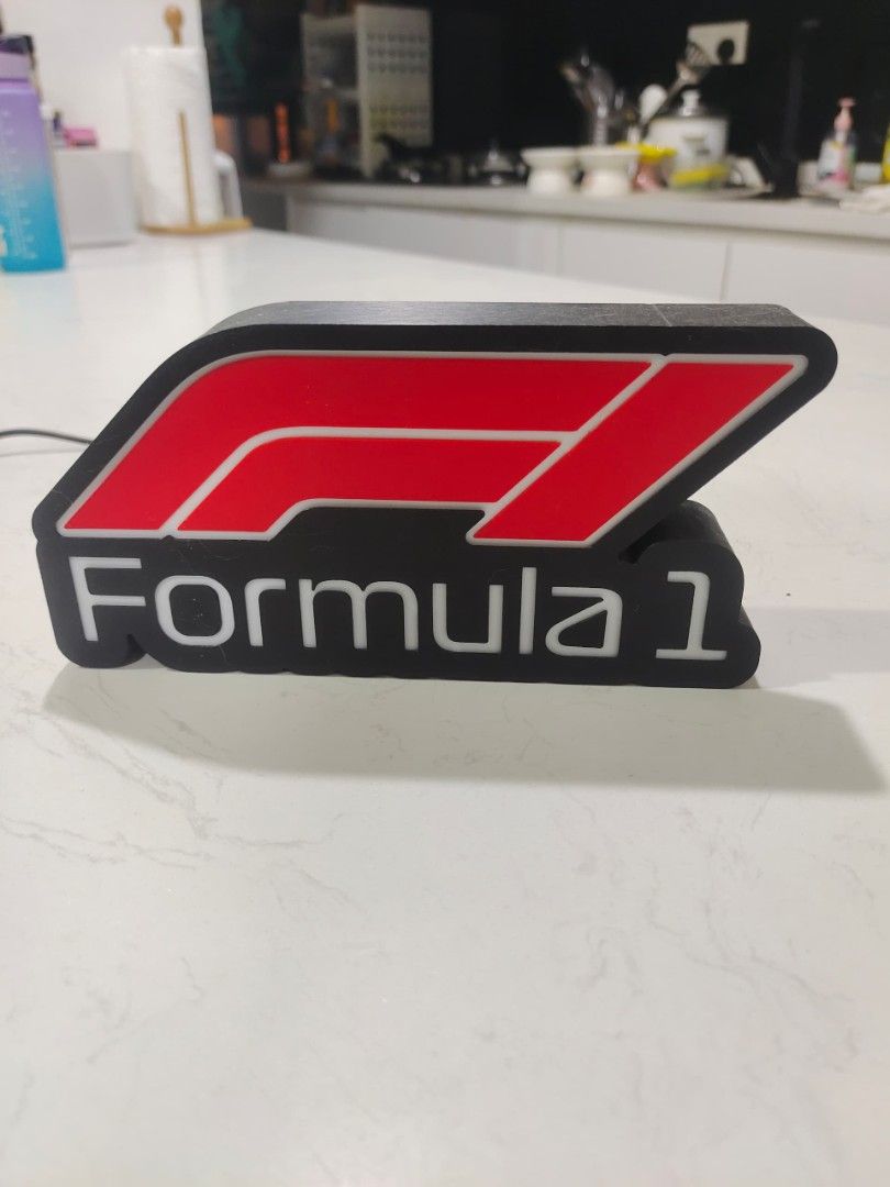 Formula 1 LED Light Ver 3, Furniture & Home Living, Lighting & Fans ...