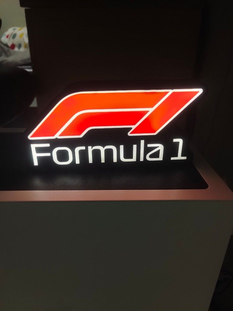 Formula 1 LED Light Ver 3, Furniture & Home Living, Lighting & Fans ...