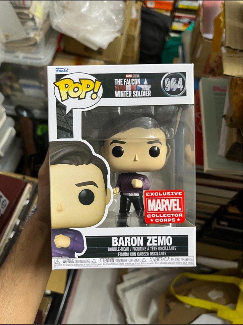 Funko Pop The Falcon And The Winter Soldier Marvel Collector Corps ...