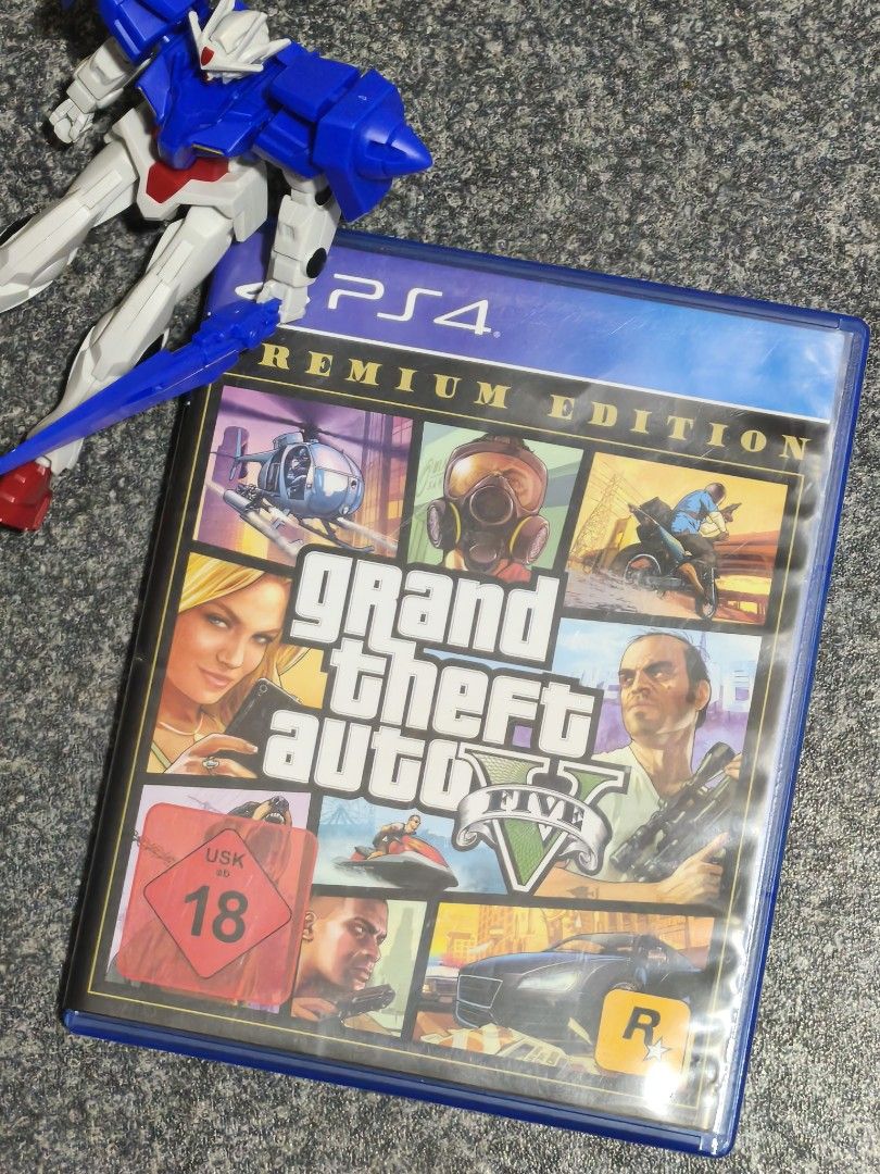 GTA 5 Premium Edition PS4 (Original Disc) • Ready Stock • GTA5, Video Gaming, Video Games ...