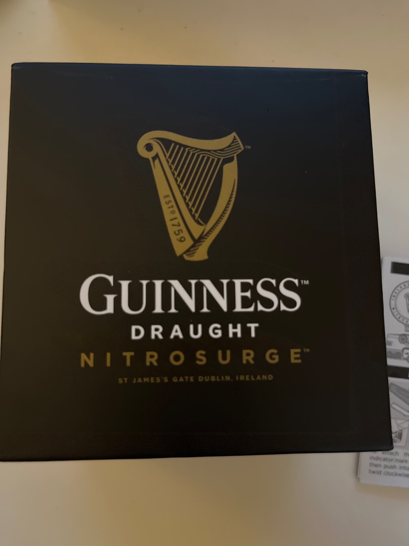 Guinness NitroSurge Device , Food & Drinks, Alcoholic Beverages on ...