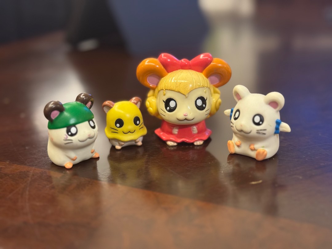 Hamtaro Character Figurines, Hobbies & Toys, Toys & Games on Carousell