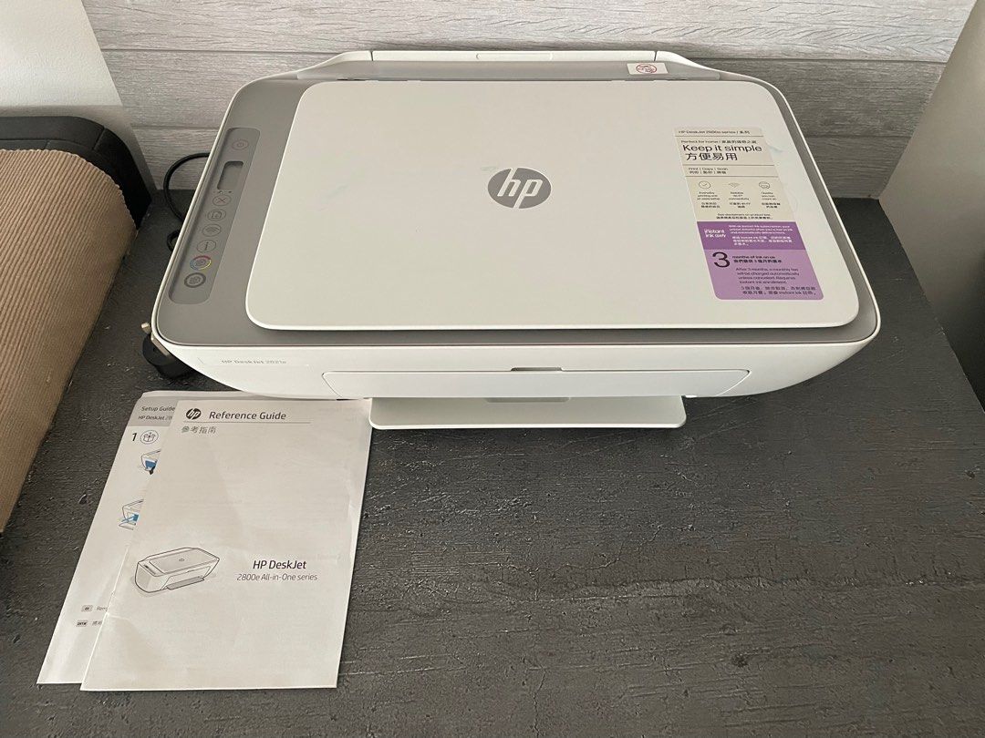 HP DeskJet 2800e All-in-One Printer, Computers & Tech, Printers ...