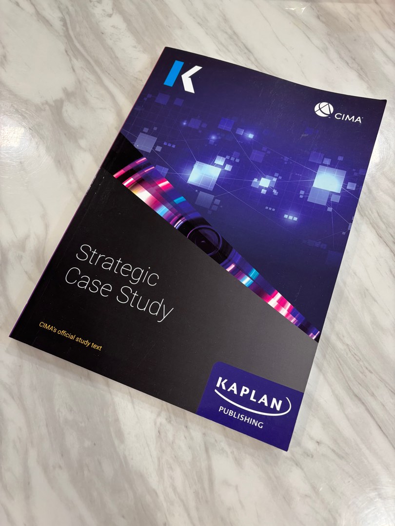 Kaplan CIMA Strategic Case Study, Hobbies & Toys, Books & Magazines ...