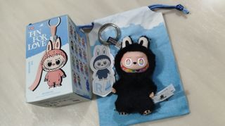 Labubu Pin for Love Series (Letter T), Hobbies & Toys, Toys & Games on Carousell