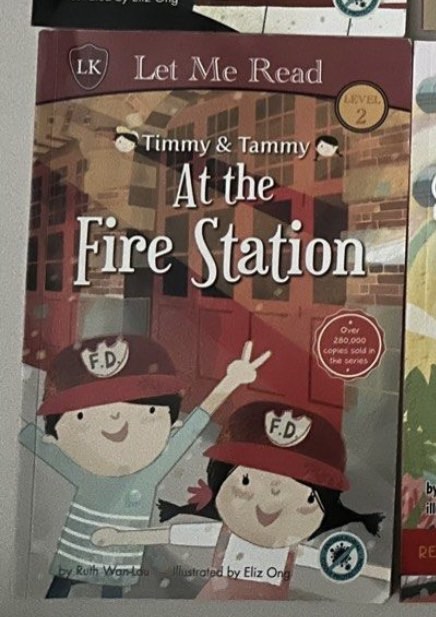 Let Me Read: Timmy & Tammy At the Fire Station - Level 2, Hobbies ...