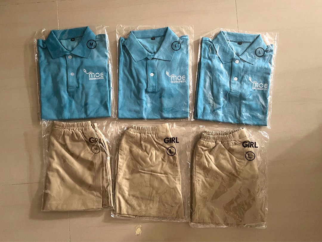 MK MOE Kindergarten Uniform - Brand New, Babies & Kids, Babies & Kids ...