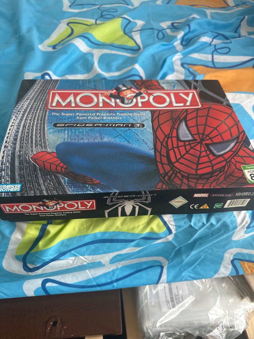 Monopoly Spider-Man Edition Board Game, Hobbies & Toys, Toys & Games on ...