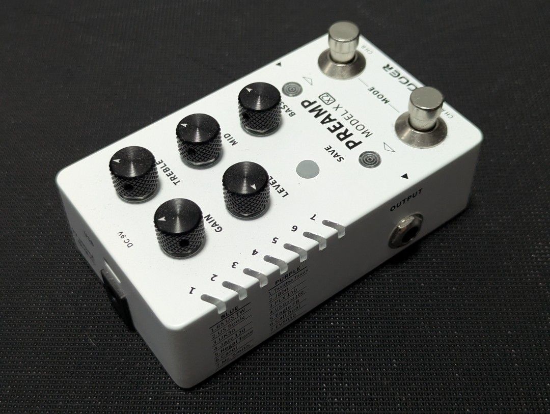 Mooer Preamp Model X2, Hobbies & Toys, Music & Media, Music Accessories ...