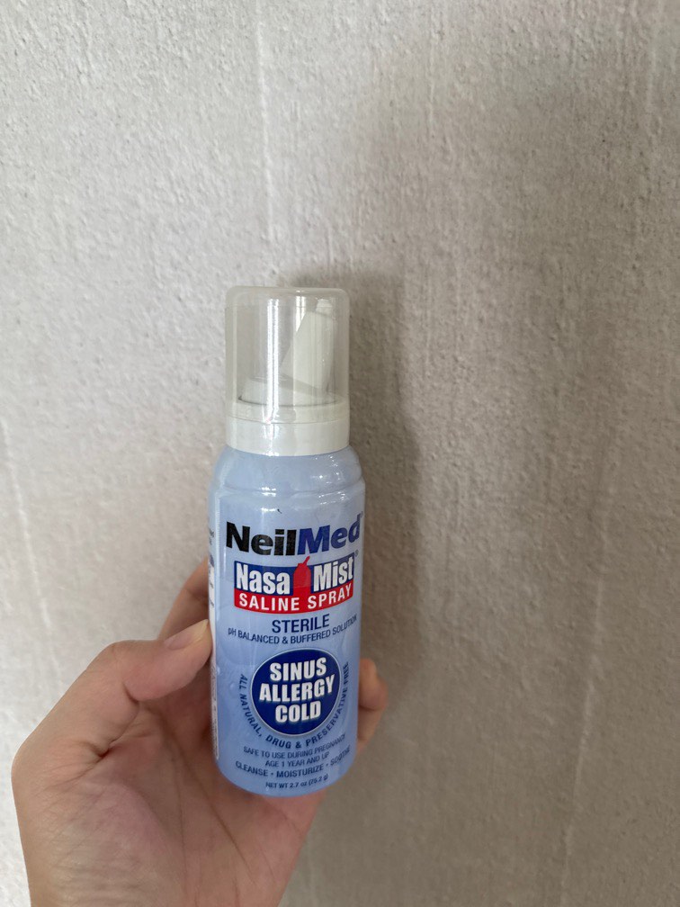Neilmed nasa mist saline spray, Beauty & Personal Care, Sanitary ...