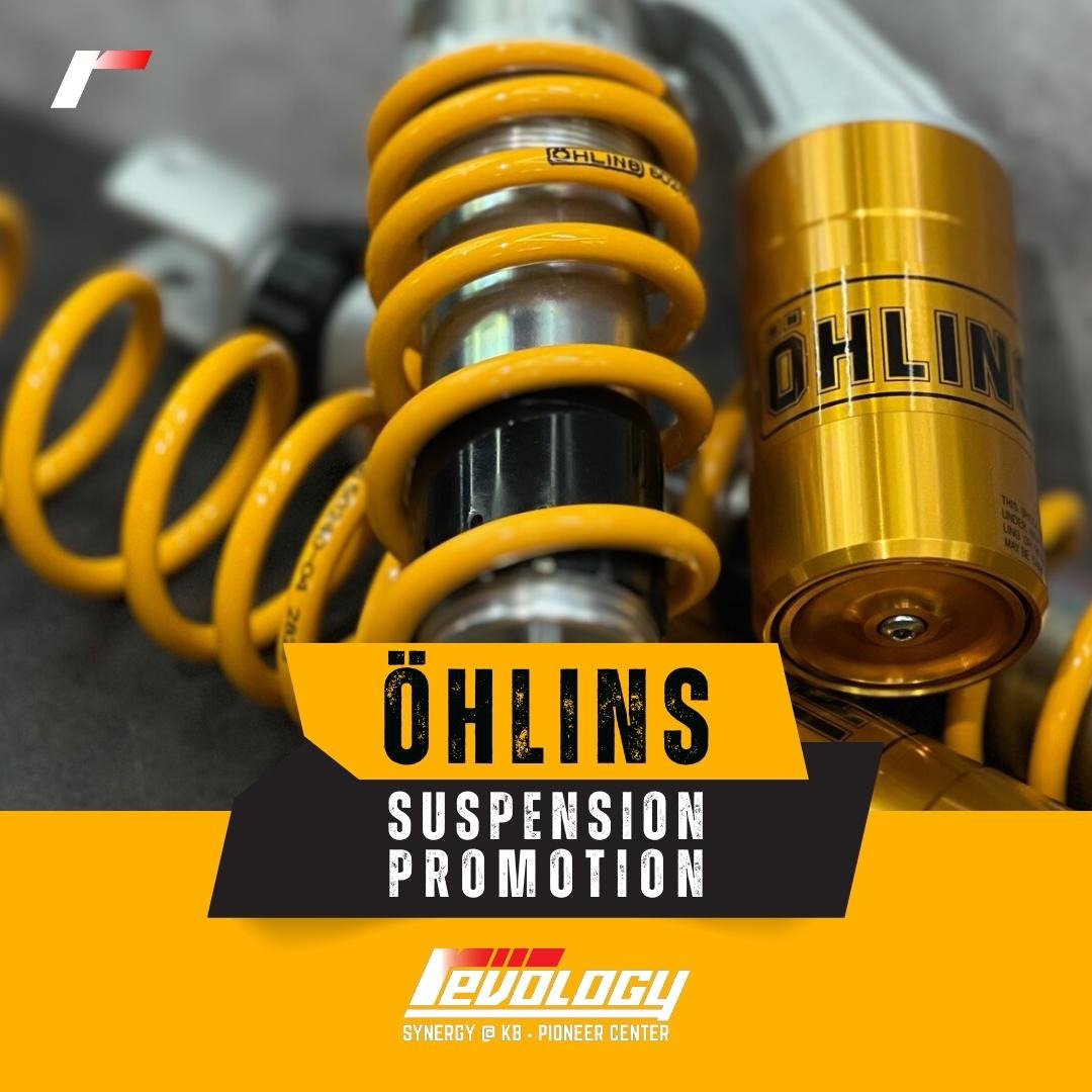 OHLINS SUSPENSION PROMOTION! PROMO! NMAX! AEROX! XMAX! OHLINS! YAMAHA ...