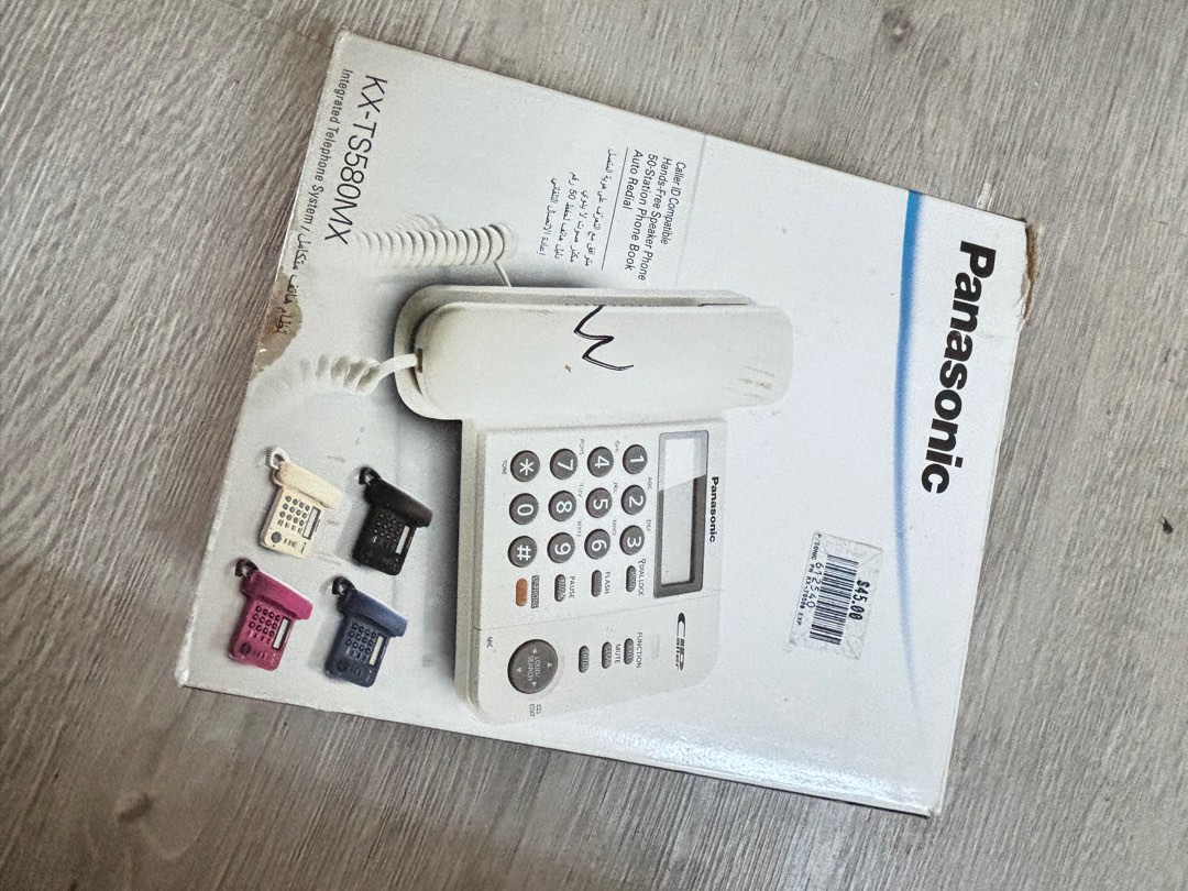 Panasonic KX-TS580MX Corded Telephone, TV & Home Appliances, Other Home ...