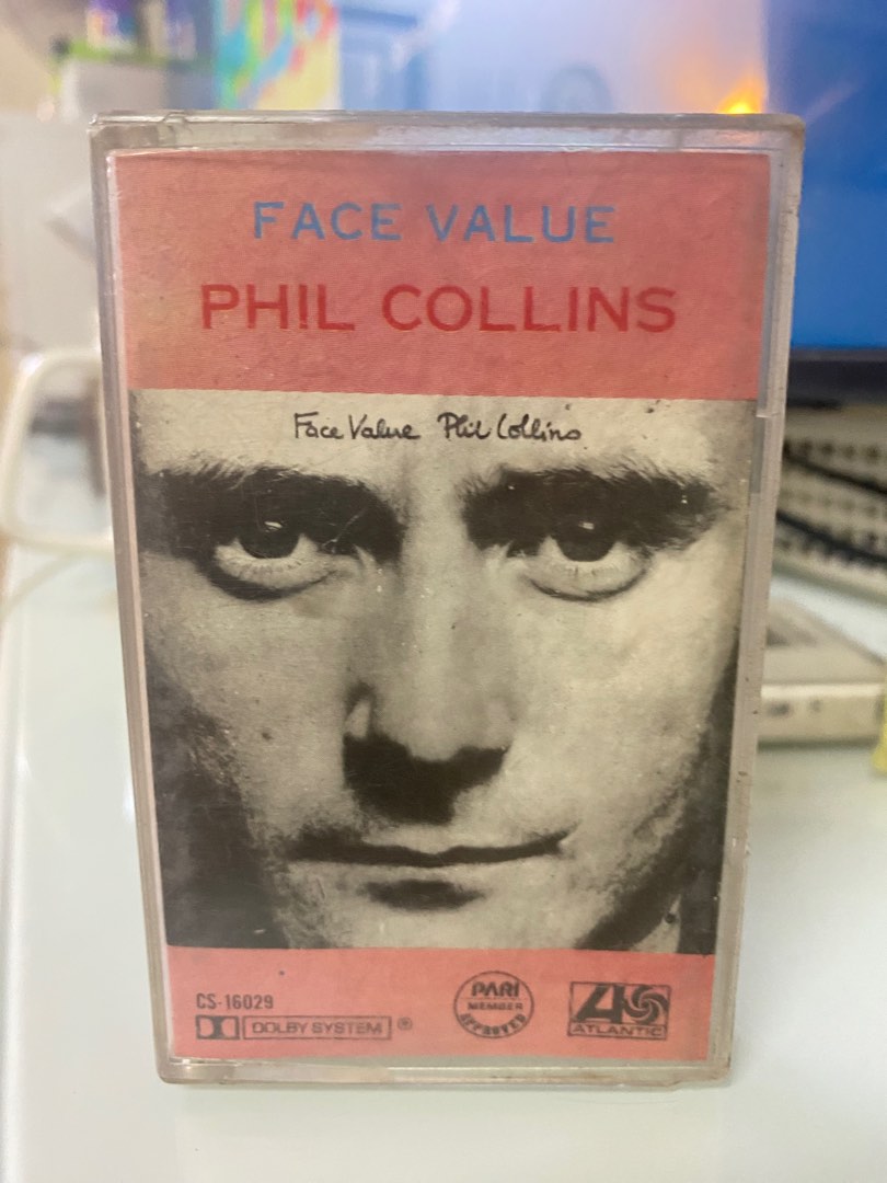 PHIL COLLINS - Face Value - Philippines Original Pop Rock Music Album ...