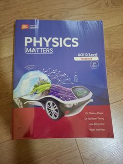 $20 bundle [GCE 'O' Level Pure Physics] Physics Matters Textbook (5th ...