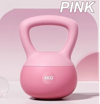 Premium Workout PVC Coating 2kg/4kg/6kg/8kg/10kg Dumbbell Weight Lifting Home Fitness, Sports ...