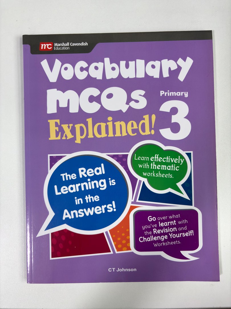 Primary 3 Vocabulary MCQs Explained!, Hobbies & Toys, Books & Magazines ...