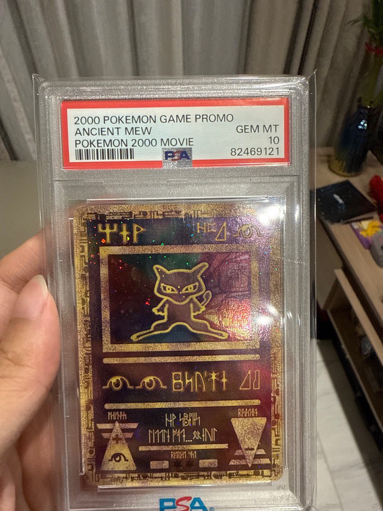 PSA 10 Ancient Mew Pokemon 2000 Movie English, Hobbies & Toys, Toys ...