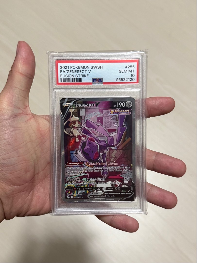 PSA 10 Genesect V AA Fusion Strike Pokemon TCG 255/264, Hobbies & Toys ...