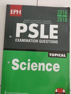 PSLE Science Topical Examination Questions 2016-2018, Hobbies & Toys ...