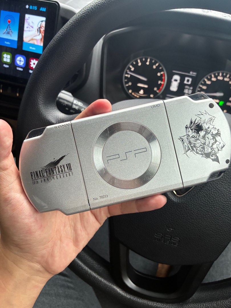 Psp 2000 Final Fantasy Limited Edition, Video Gaming, Video Game ...