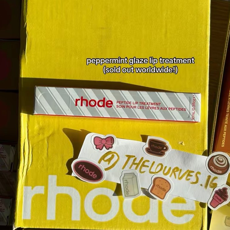 rhode peppermint glaze peptide lip treatment, Beauty & Personal Care ...