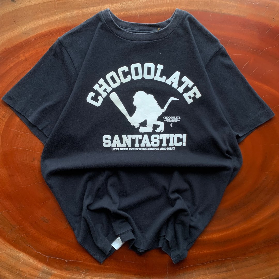 Santastic x Chocolate Saru Japan, Men's Fashion, Tops & Sets, Tshirts ...